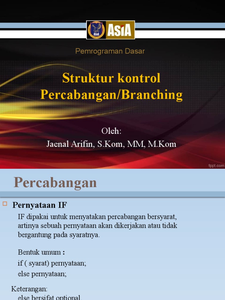 Program 5 Percabangan | PDF