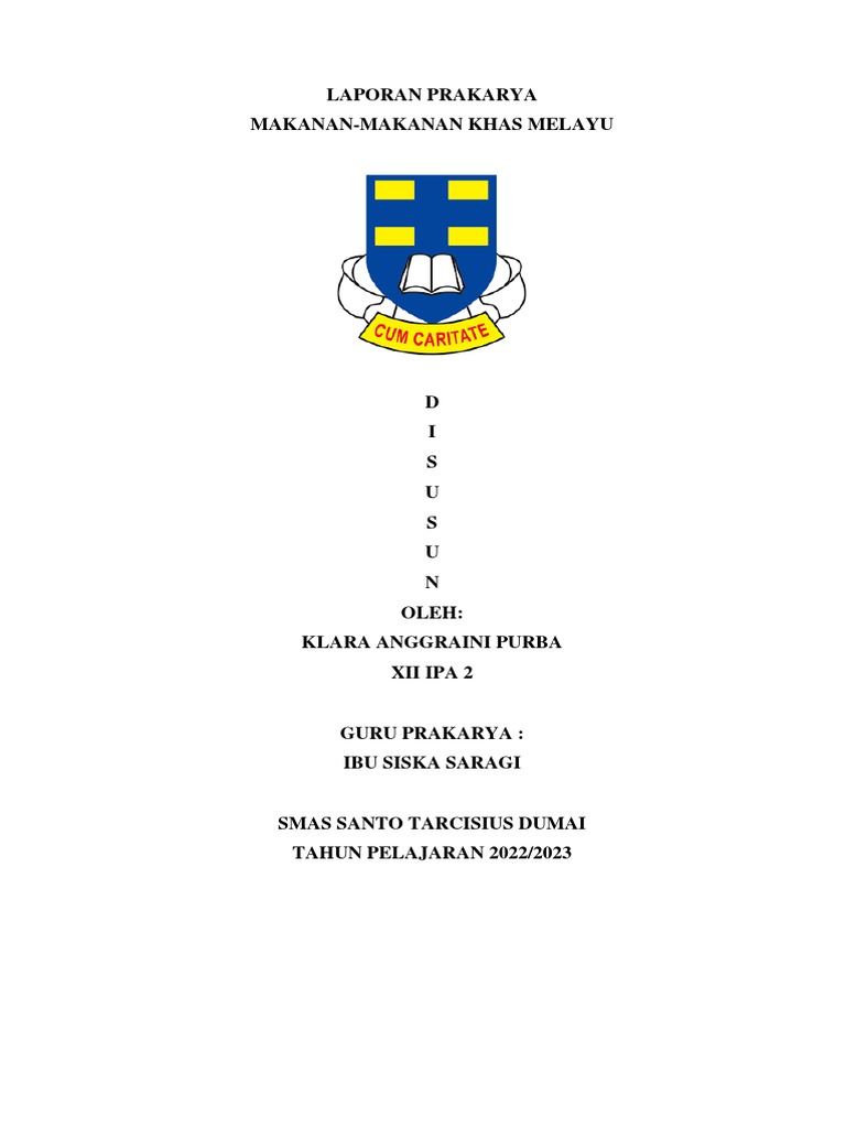 Laporan Penelitian Prakarya | PDF