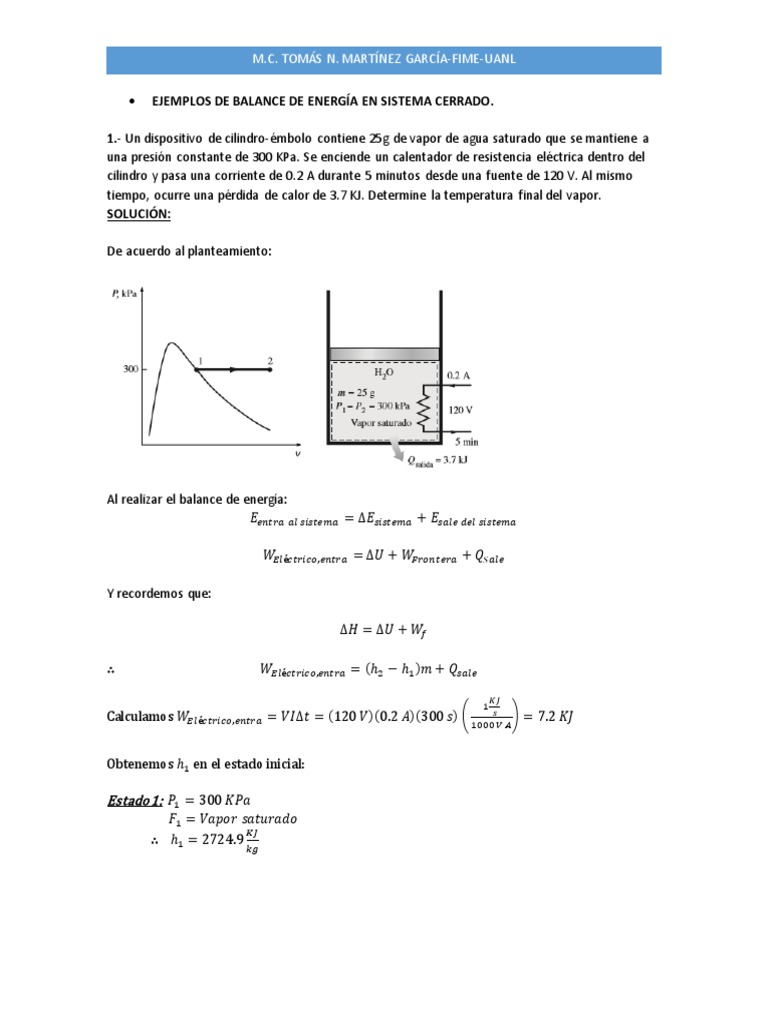 Fase 3 Primera Ley de La Termodinámica | PDF | Gases | Calor