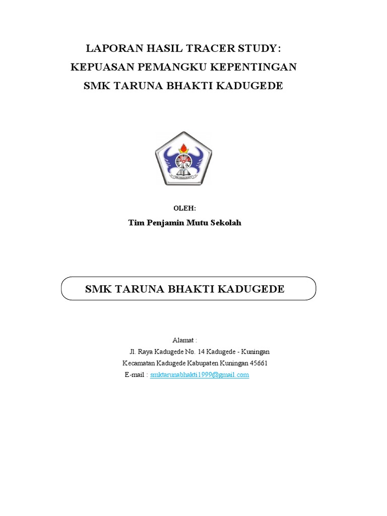 Laporan Hasil Tracer Study - Kepuasan Pemangku Kepentingan SMK Wahdatul ...