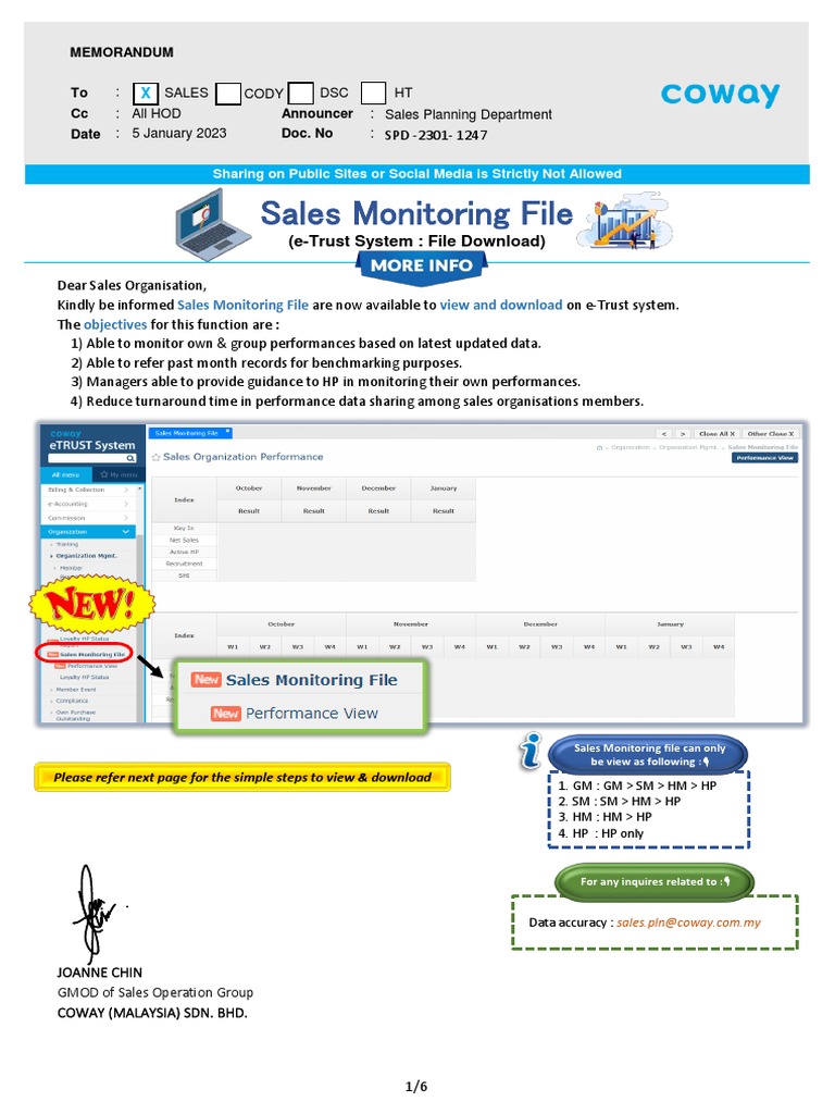 Memo SMF in E Trust System - Signed | PDF | Microsoft Excel | Computer Science