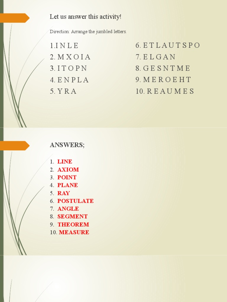 Describing Mathematical System | PDF | Line (Geometry) | Euclid