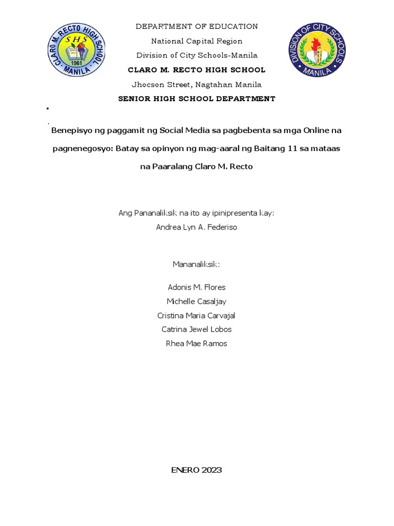 Research Title | PDF