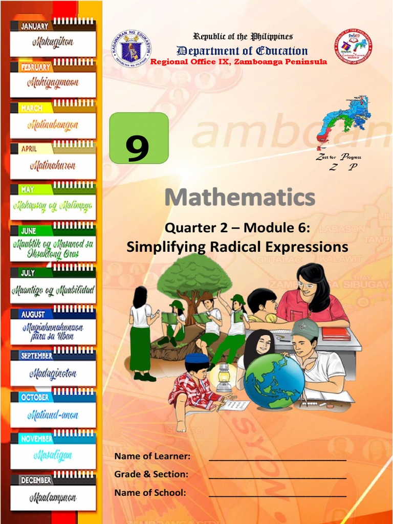 Math G9 Q2 M6 Final Edited | PDF | Mathematics