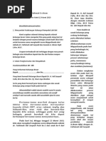 Naskah MC Mappacci Adat Bugis | PDF