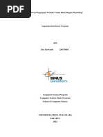 Final Report Binus Enrichment Program | PDF