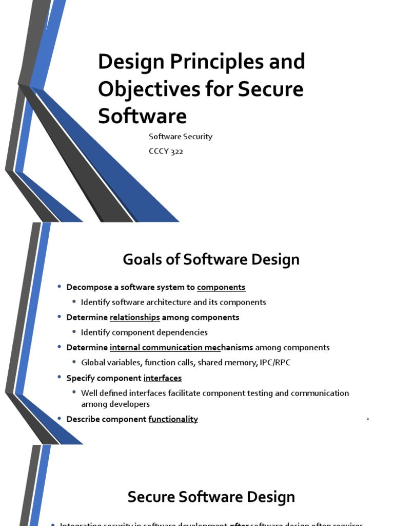 Secure Software Design Principles | PDF | Computer Access Control | Virtual Machine