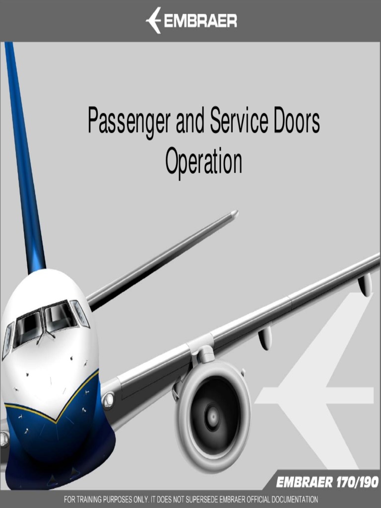 Doors Operation | PDF | Aircraft | Aviation
