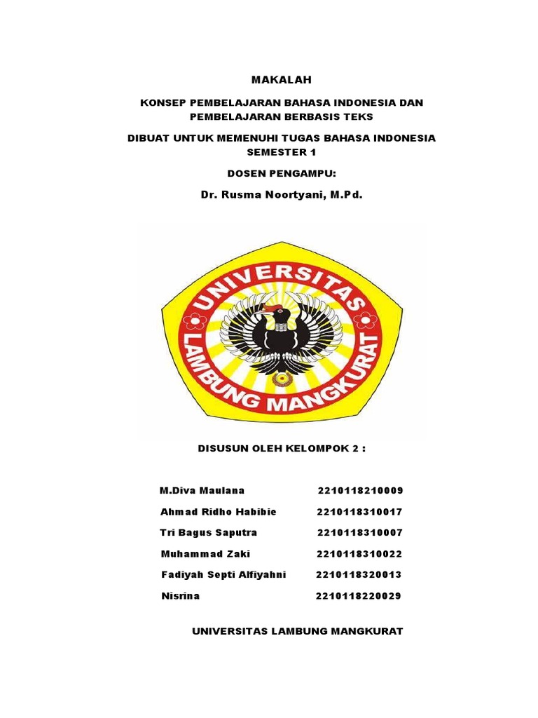 Kelompok 2 Bahasa Indonesia | PDF | Karier & Perkembangan