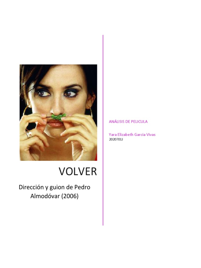VOLVER | PDF