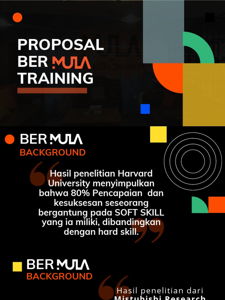 Proposal BER Training | PDF