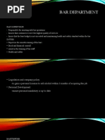 Bar Organization Chart | PDF | Waiting Staff | Bar
