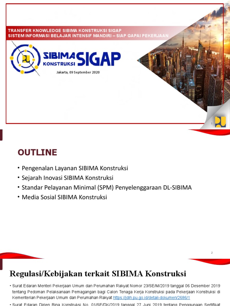 Inovasi SIBIMA Konstruksi untuk SDM | PDF | Bisnis | Teknologi & Rekayasa