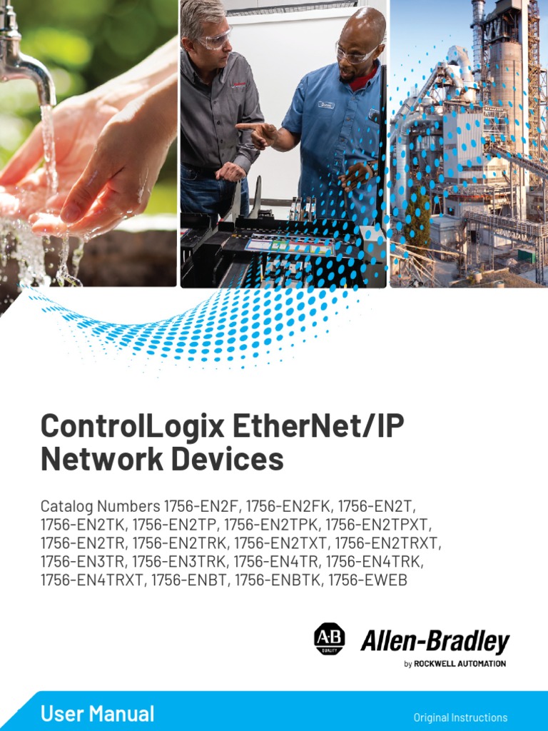 Controllogix Ethernet/Ip Network Devices: User Manual | PDF | Computer Network | Network Switch