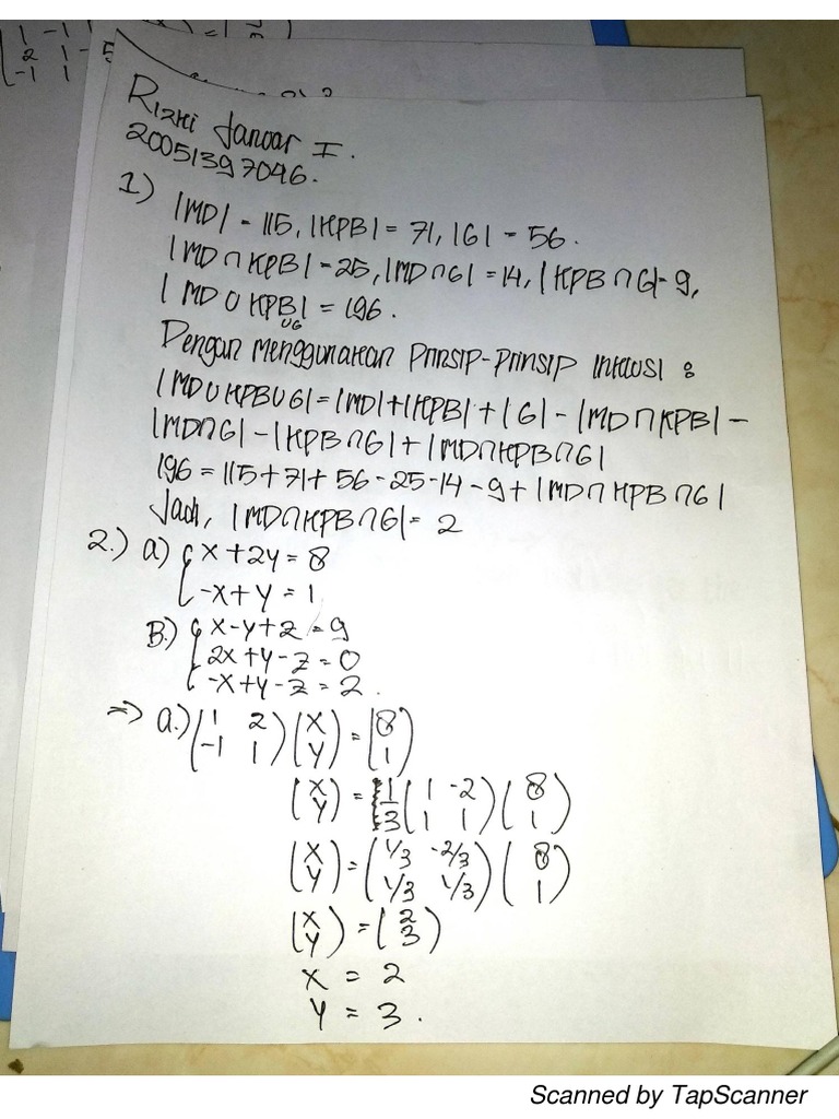 Matematika Diskrit Uts | PDF