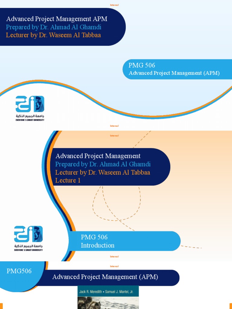 PMG506 - Lecture 1 2 | PDF | Project Management | Business