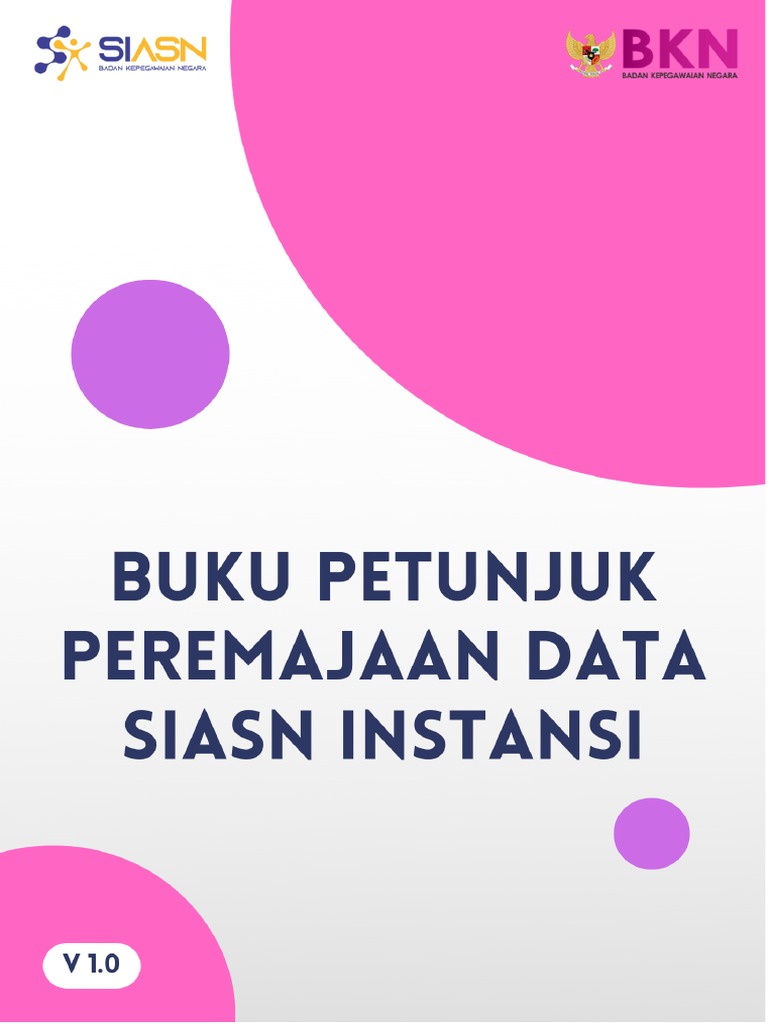 Buku Petunjuk Layanan Peremajaan Data v1.0 | PDF
