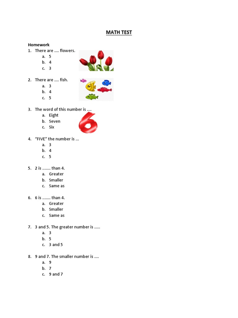 Math Test | PDF | Rectangle | Triangle