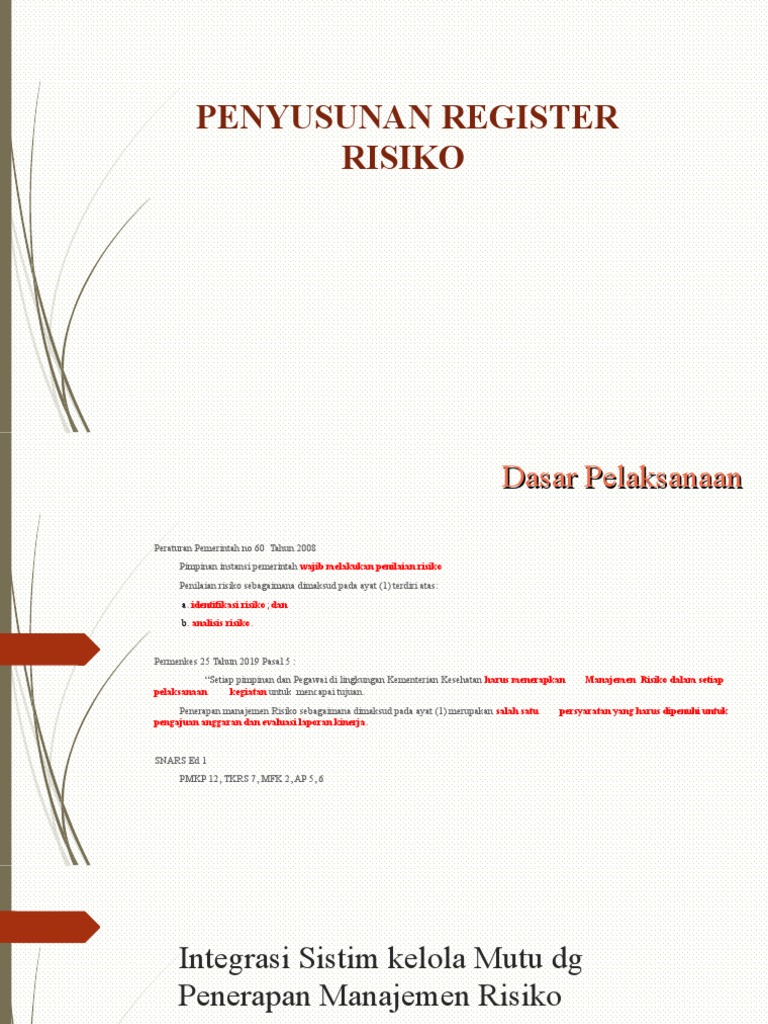 3a Identifikasi Risiko Unit Bidan 6 | PDF