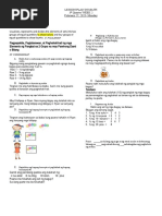 LP Pagpapalit NG Tunog Unahan Gitna Hulihan | PDF