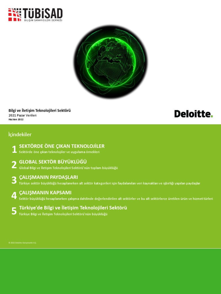 Bilgi Ve İletisim Teknolojileri Sektoru | PDF