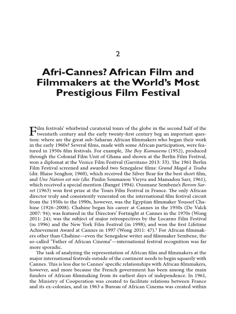 Dovey - Afri-Cannes - African Film and Filmmakers at The World - S Most ... Dovey - Afri-Cannes - African Film and Filmmakers at The World - S Most ...