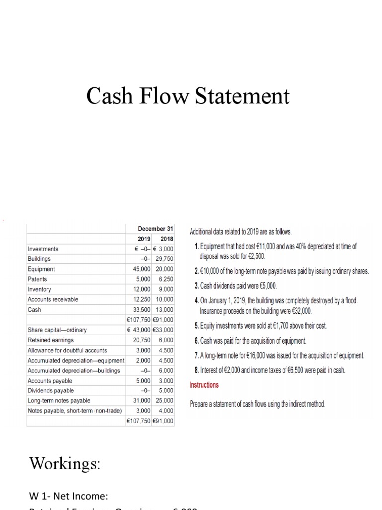 Cash Flow | PDF | Depreciation | Economies