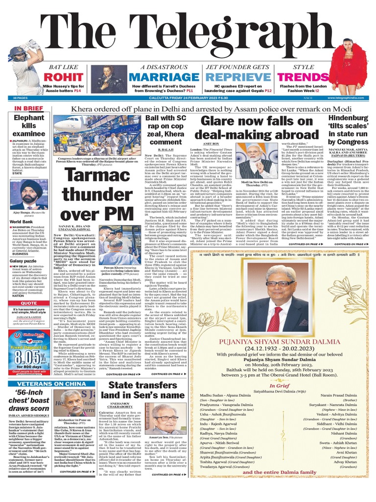 The Telegraph 24 Feb 2023 | PDF