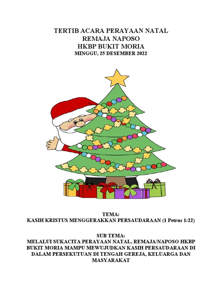 Acara Natal Rena Bukit Moria, Terbaru | PDF