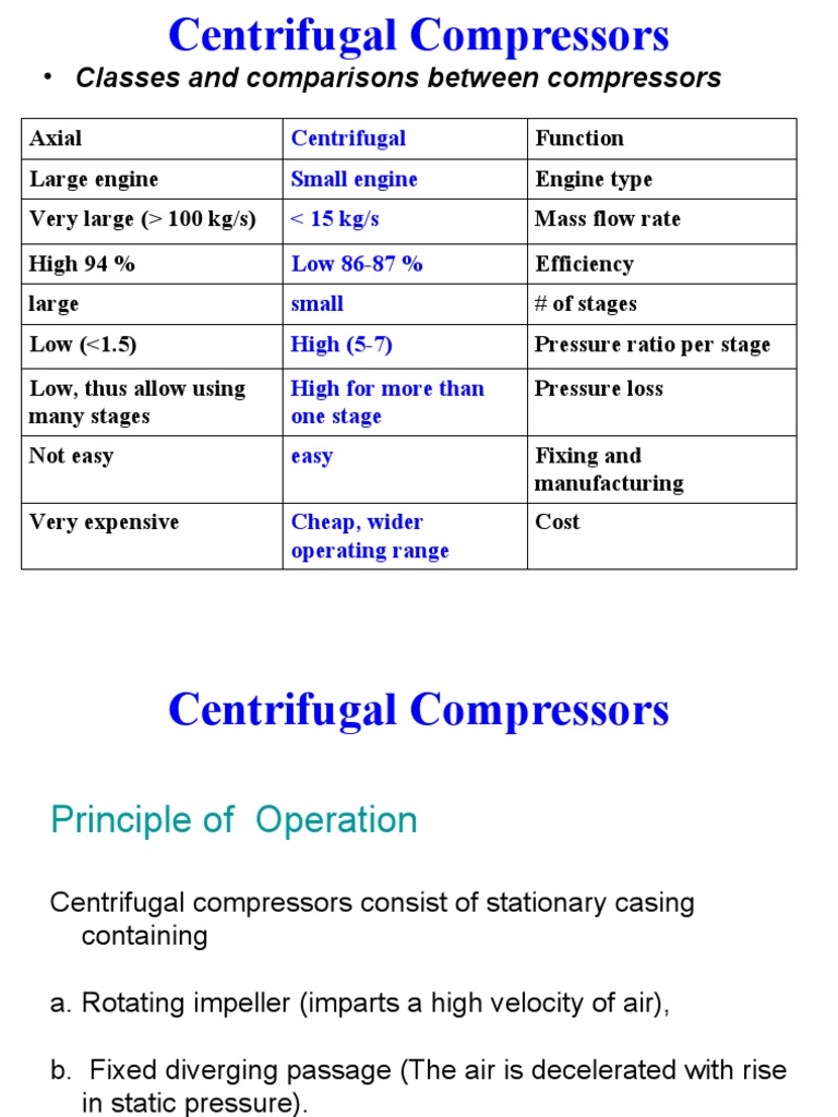 Centrifugal Compressors Design | PDF | Gases | Liquids