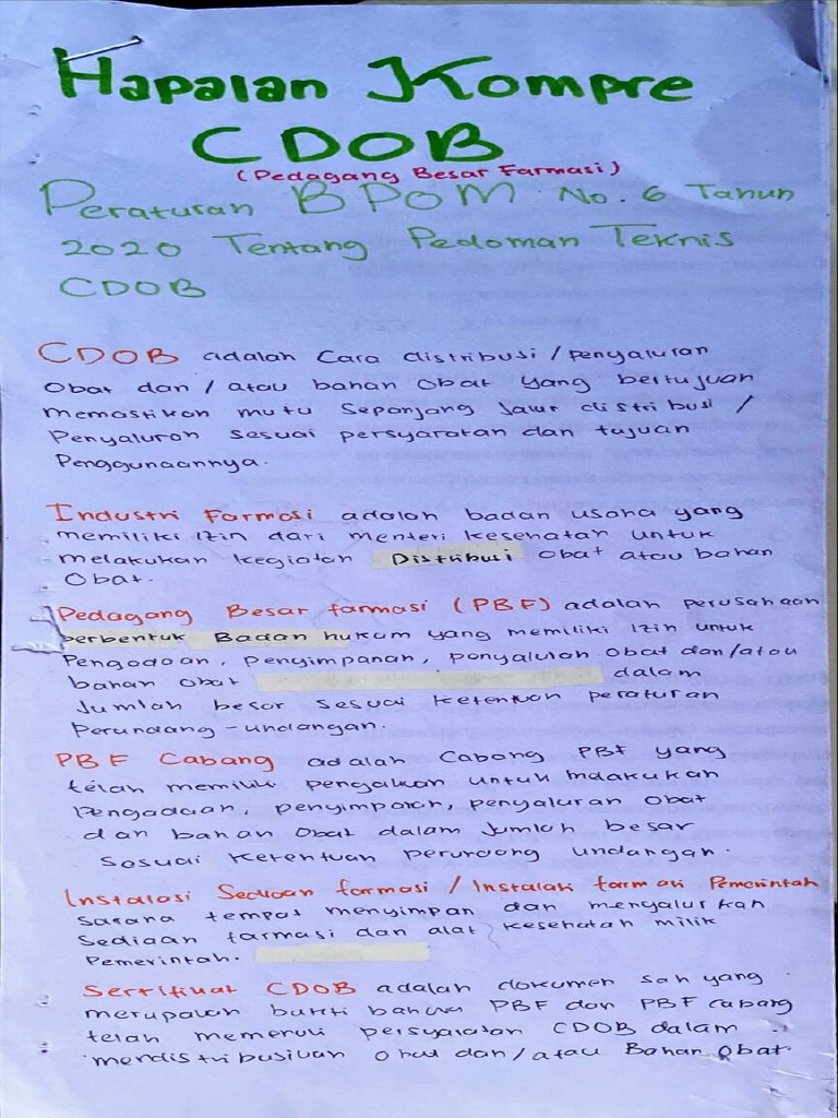 Cdob Dan Cdakb | PDF