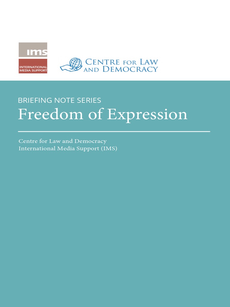 2014 - Freedom of Expression | PDF | Freedom Of Speech | Human Rights