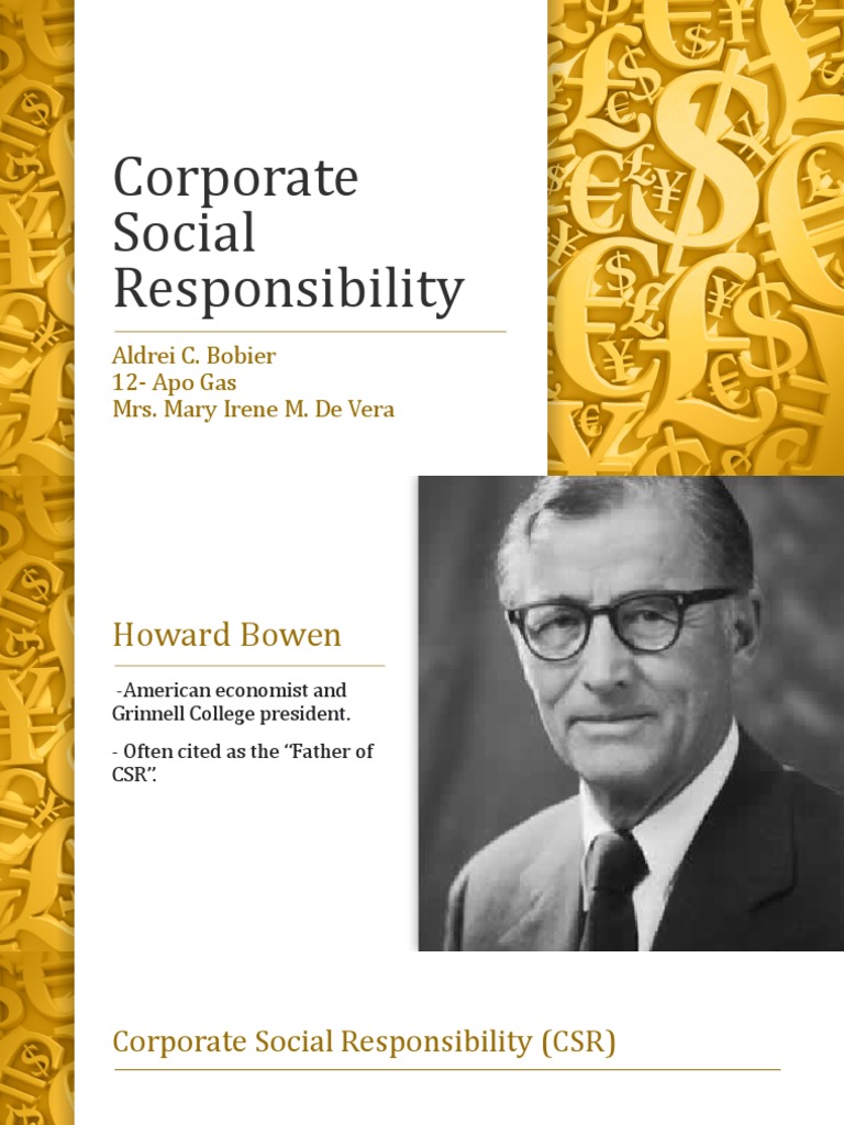 Corporate Social Responsibility | PDF
