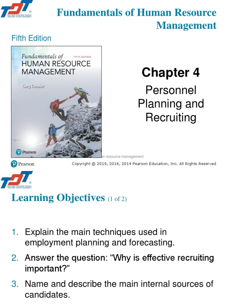 Chap 4 - Personnel Planning and Recruiting | PDF | Recruitment | Human ...
