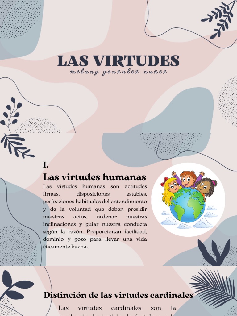 Virtudes Humanas y Teologales | PDF