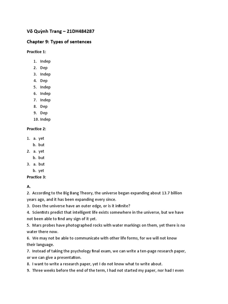 Universe Sentences: 9 Examples | PDF | Universe | Nuclear Power