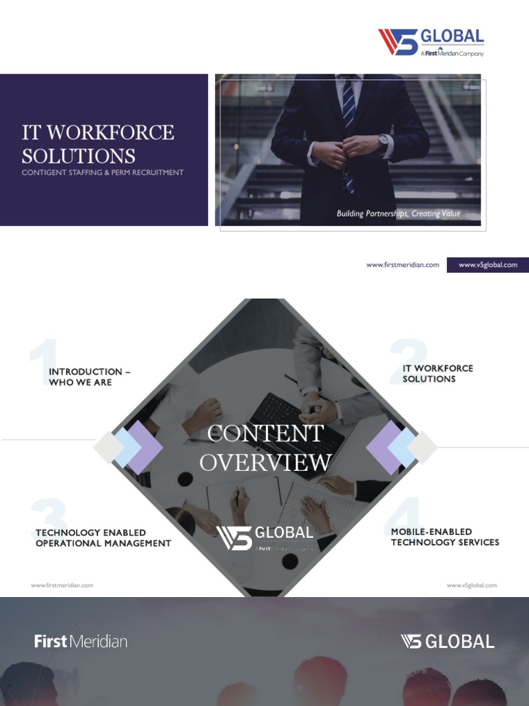 IT Workforce Solutions Overview | PDF | Economies | Information ...