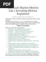 Materiality Benchmarks for Auditing | PDF | Equity (Finance) | Revenue
