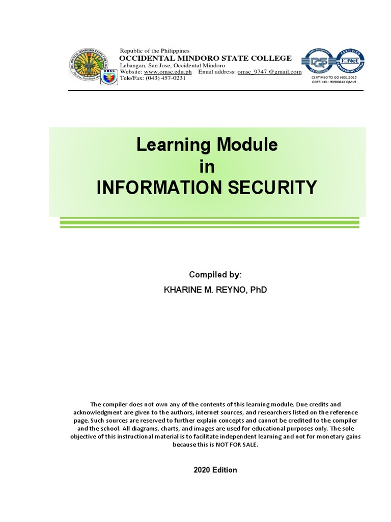 Title-Page-Information Security | PDF | Cryptography | Encryption