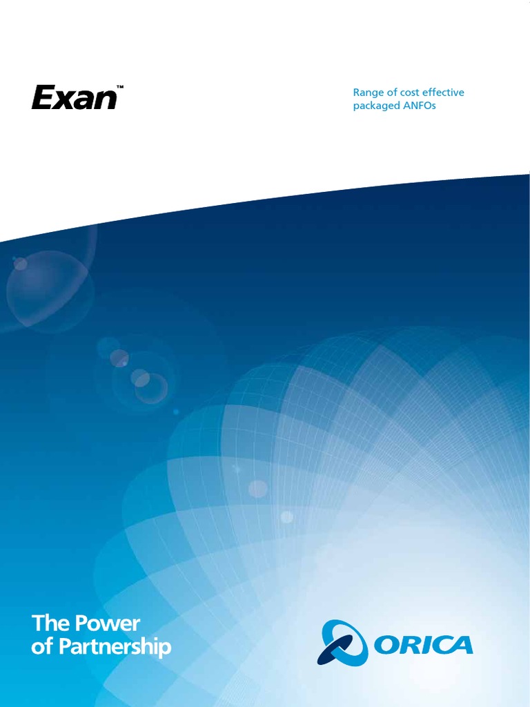 Cost-Effective Packaged ANFO Solutions | PDF | Information | Computing