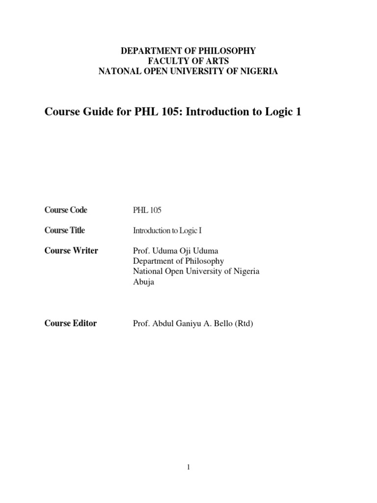 Understanding the Meaning and Subject Matter of Logic | PDF | Argument | Logic