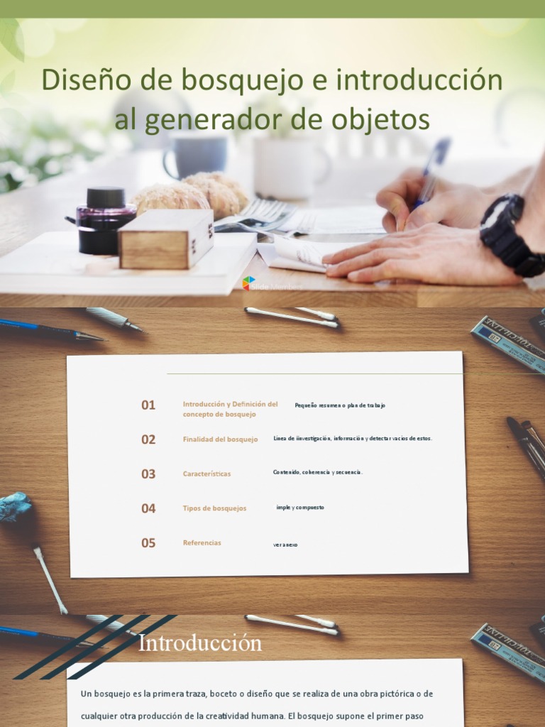 Diseño de Un Bosquejo Por Marynervis Jiménez - Febrero | PDF | Diseño ...