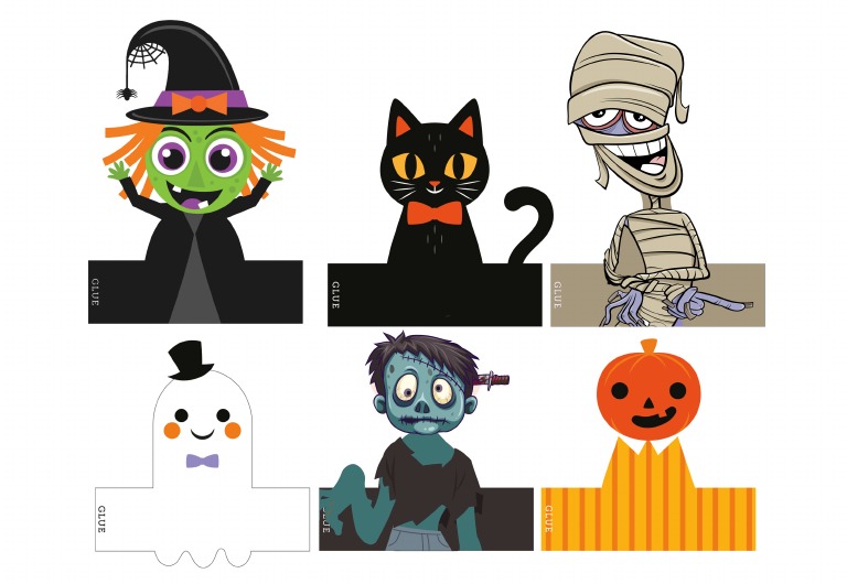 Halloween Paper Finger Puppets | PDF