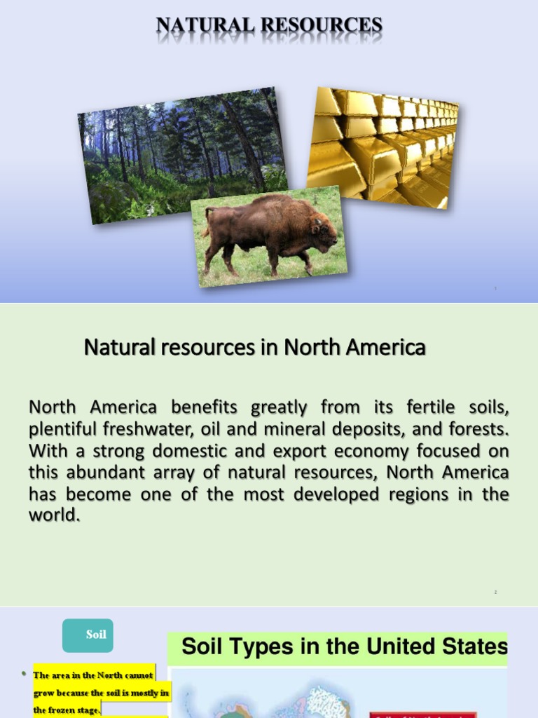 Natural Resource of North America | PDF | North America | Great Lakes