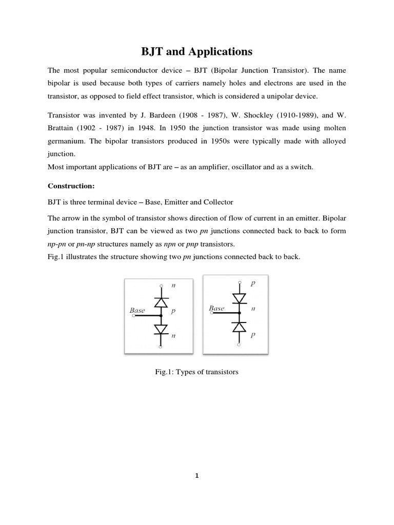 Chapter 2-BJT Applics and Feedback Ampli | PDF | Bipolar Junction Transistor | Amplifier