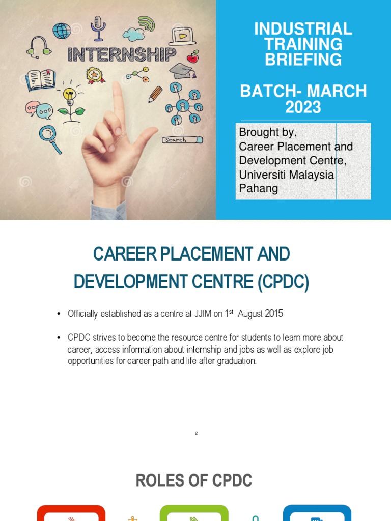 Slide CPDC Internship Briefing 2022 (08 September 2022) | PDF | Engineering | Internship