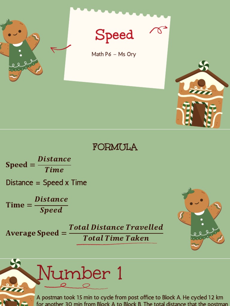 MATH - P6 - Chapter 7 Speed Lesson 4 | PDF | Speed | Velocity