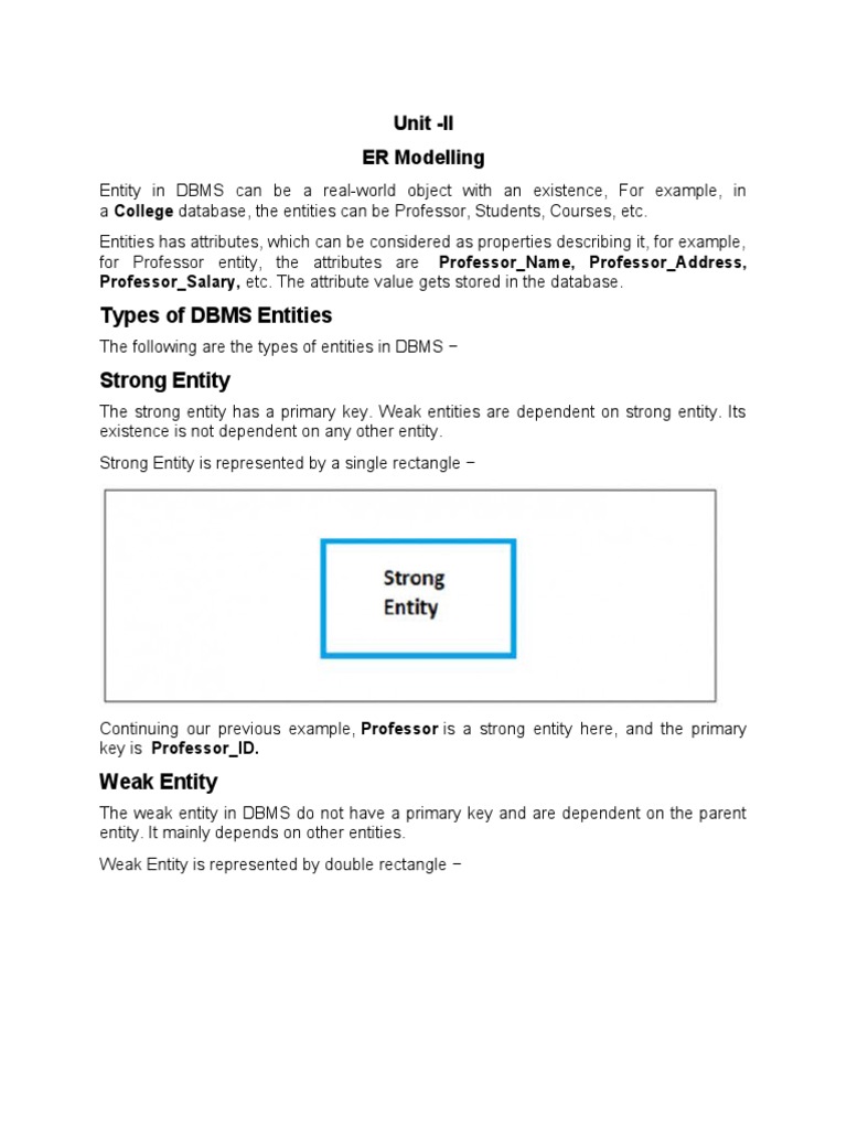 Dbms Unit2 Pdf Databases Hierarchy 3061