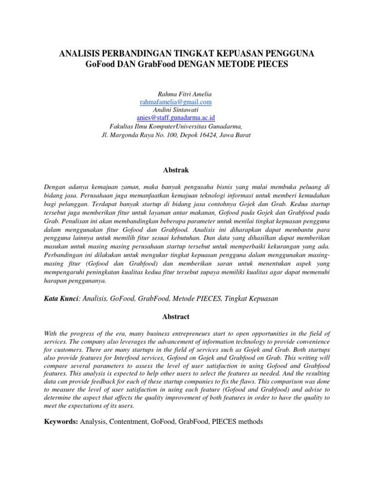 Jurnal Rahma Fitri Analisi Perbandingan | PDF | Bisnis