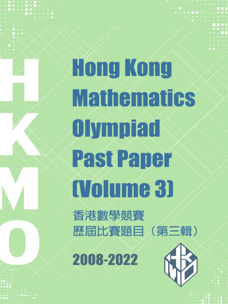 HKMO Book 3 - Final | PDF | Triangle | Area